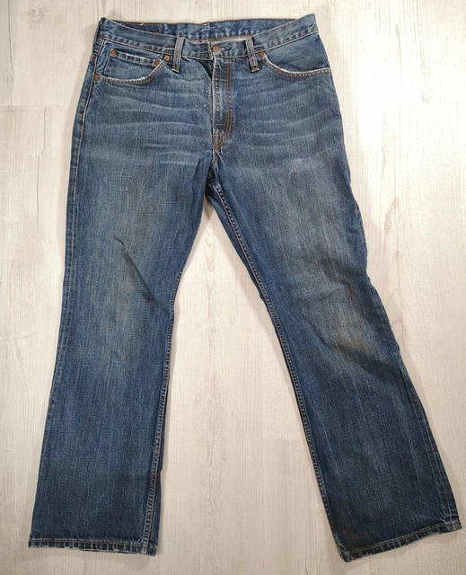 VINTAGE LEVIS 507 04 Jeans Regular Bootcut Men Size W34 L30 Well Worn ...