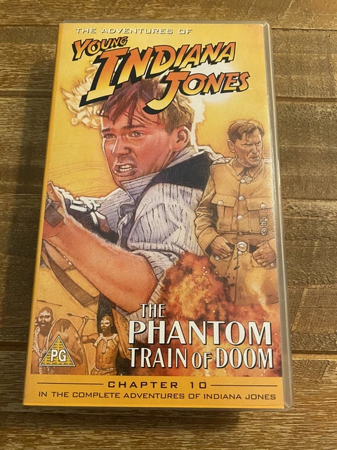 THE ADVENTURES OF Young Indiana Jones The Phantom Train Of Doom VHS ...