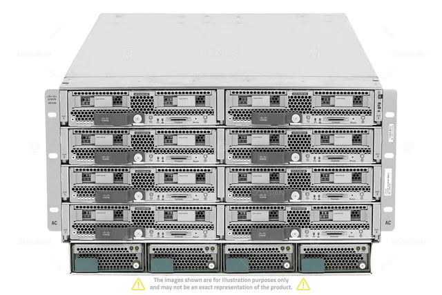 CISCO UCS 5108 8x UCS B200 M5 16x Xeon Gold 6134 8192 GB RAM Rails EUR ...