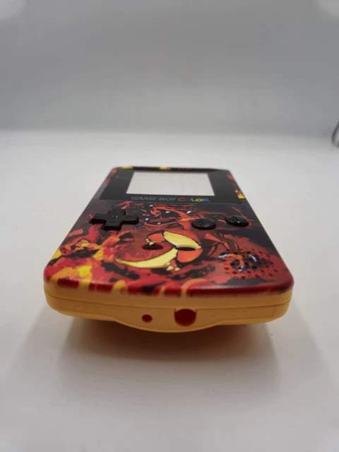 GAME BOY COLOR Cover sostitutiva completa Design esclusivo di Charizard ...