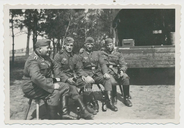 FOTO FELDBAHN KOMPANIE 352 Wehrmacht Soldaten-LKW 2.WK ( L403) EUR 4,50 ...