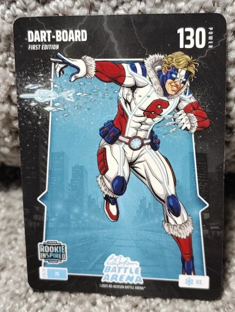 2026 BO JACKSON Battle Arena Dart-Board Jaxson Dart Ice Rookie #70 $16. ...