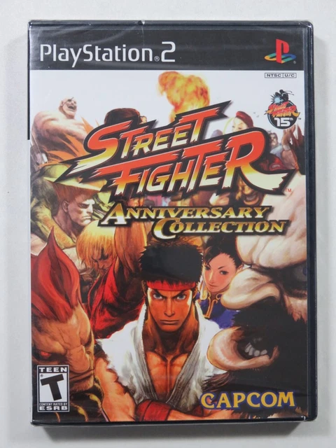 STREET FIGHTER ANNIVERSARY Collection Sony Playstation 2 (Ps2) Ntsc-Usa ...