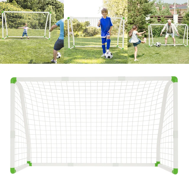 FUSSBALLTOR FUSSBALLTOR KINDER Fußball Fussball Tor 245x90x155cm für ...