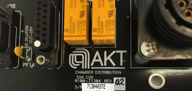 AMAT APPLIED MATERIALS AKT CHAMBER DISTRIBUTION 55K CVD Board 0100 ...