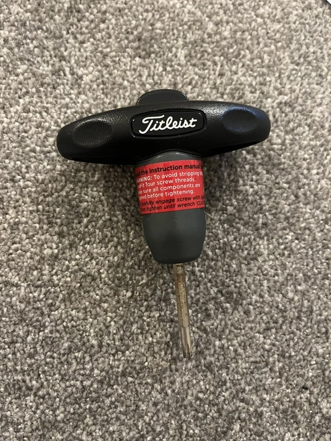 TITLEIST GOLF CLUB Torque Wrench Adjustment Tool £8.89 - PicClick UK