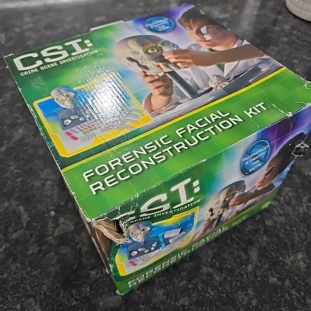 CSI CRIME SCENE Investigation Forensic Facial Reconstruction Kit ...
