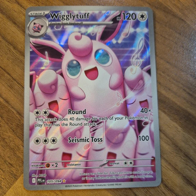 POKÉMON TCG WIGGLYTUFF 105/094 Rare Phantasmal Flames $17.73 - PicClick AU