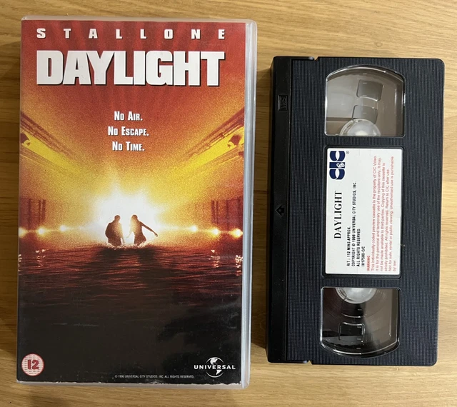 DAYLIGHT - VHS Video Tape Film Movie Ex Rental Copy Big Box Sylvester ...