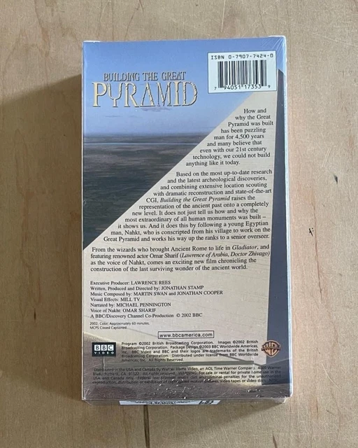 TV MOVIE DOCUMENTARY History Egypt BUILDING THE GREAT PYRAMID (2002 ...