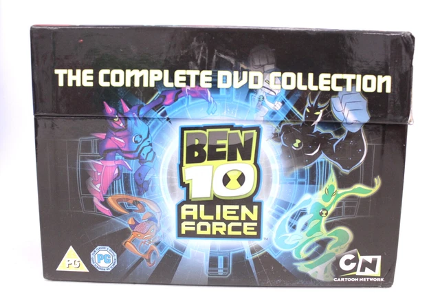 BEN 10 ALIEN FORCE Complete Series DVD Collection Box Set RATED PG ...