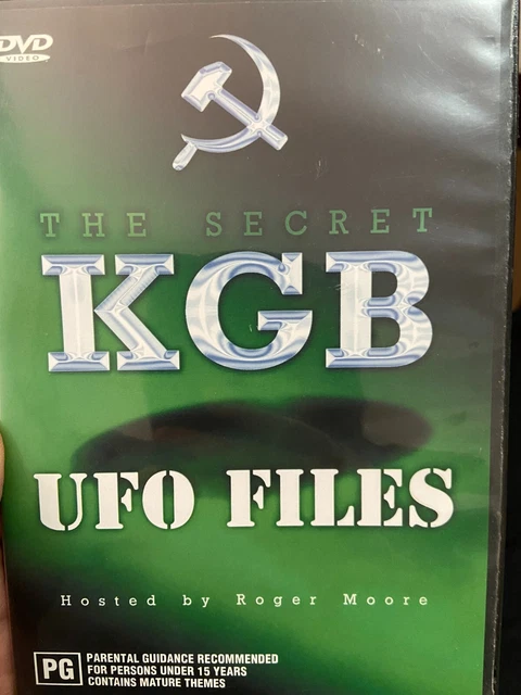 THE SECRET KGB Files - UFO Files region 4 DVD (documentary hosted by ...