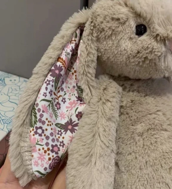 JELLYCAT BLOSSOM CREAM Medium Bunny Berry New with label £18.28 ...