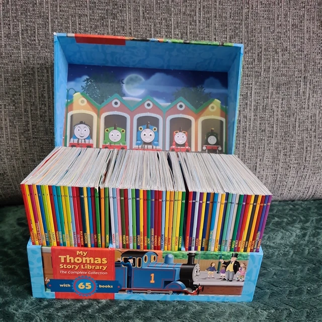 THOMAS AND FRIENDS The Complete Collection 65 Book Box Set - Ages 0-5 ...