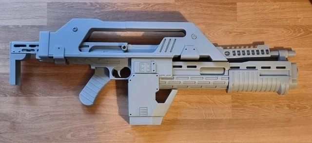 ALIENS M41A PULSE Rifle 3D Printed Replica Cosplay 1:1 Scale FREE WALL ...