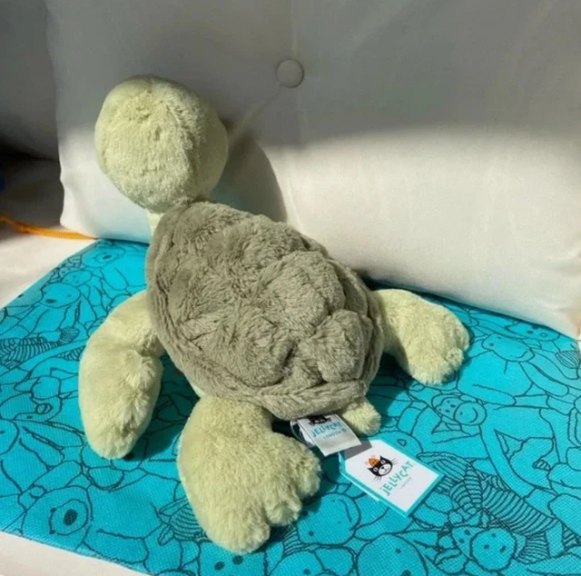 JELLYCAT TULLY TURTLE - New Plush Toy, Complete with Original Tags ...