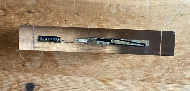 VINTAGE AT&T 5ESS Switch Lucite Computer Chip Western Electric WE ...