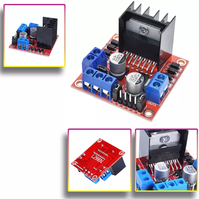 L298N DUAL H Bridge DC Stepper Motor Driver Module Controller Board for ... L298N DUAL H Bridge DC Stepper Motor Driver Module Controller Board for ...