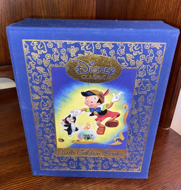 DISNEY CLASSIC LITTLE Golden Books Set of 11 Pinocchio Box Set $29.95 ...