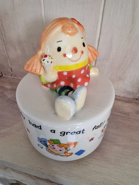 AYNSLEY NURSERY COLLECTION Humpty Dumpty music box by Vanessa Julian ...