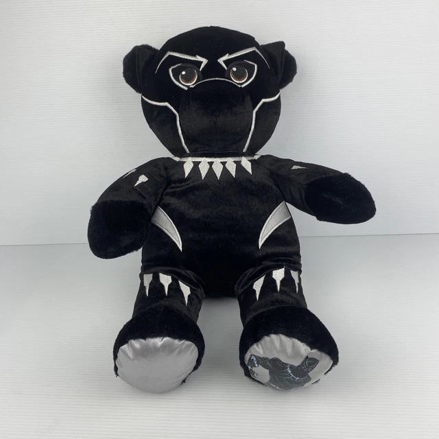 BUILD A BEAR Marvel Avengers Black Panther T'Challa BAB 40cm Plush 2021 ...