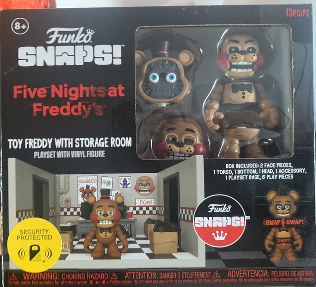 FUNKO FNAF SNAP: Five Nights at Freddy's - Toy Freddy With Storage Room ...