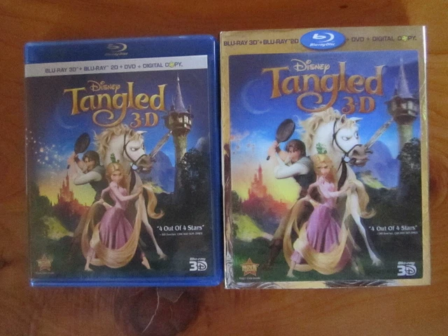 DVD BLU-RAY 3D Disney Tangled Trolls Lenticular Cover Like New EUR 6,03 ...