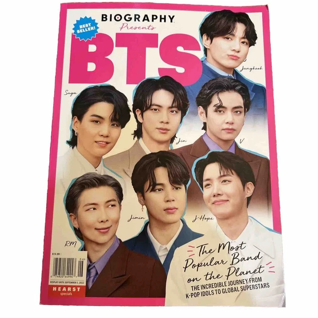 BTS K POP NEW Biography Magazine Boy Band Korean Music Bangtan Boys ...