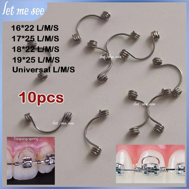 DENTAL ORTHODONTICS TORQUING Torque Rectangular Spring Anterior Teeth ...