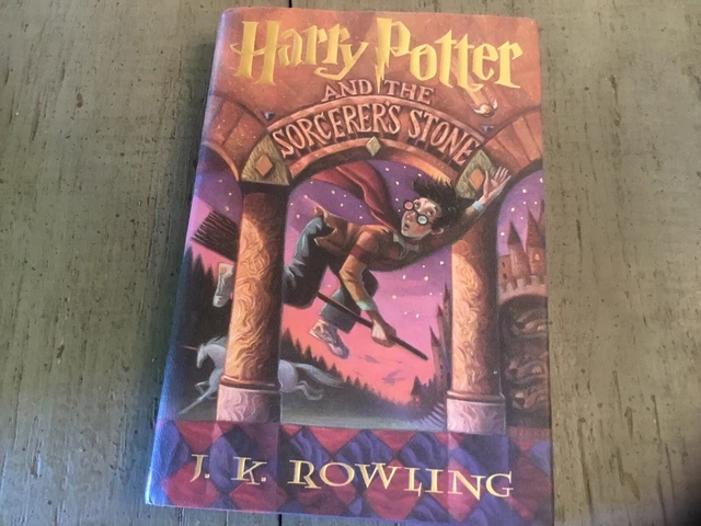 HARRY POTTER AND The Sorcerers Stone Book 1. Hardbound W/DJ. Magic ...