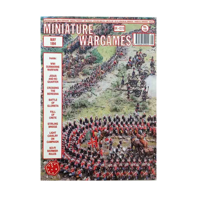 PIREME PUB MINIATURE Wargames #132 "WWI Submarine Warfare, Fall of Cret ...