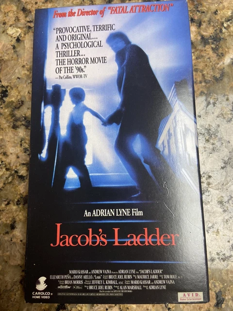 VINTAGE JACOB’S LADDER Tin Robbins Psychological Thriller VHS Cassette ...