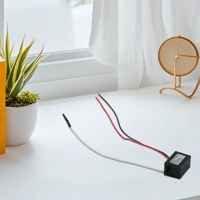 ABS + SILICONE Line Negative Ion Generator Car Power 50m³/h 35%~85% ...