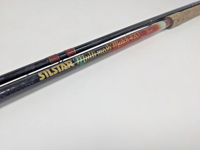 VINTAGE SILSTAR MULTIMESH Match 420 4ft Rod 'Ian Heaps' H24 G582 £5.95 ...