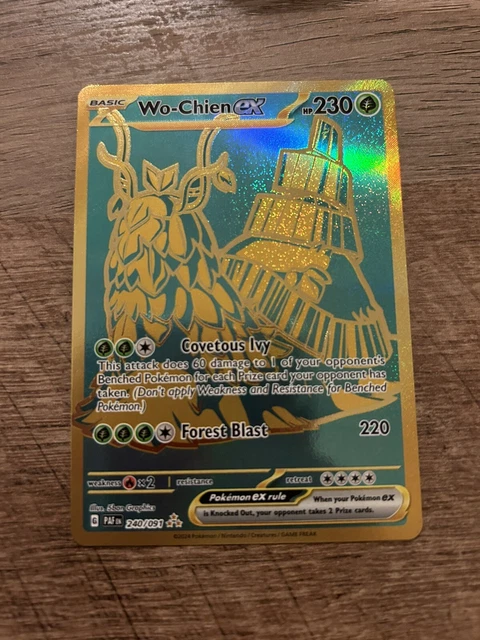 WO-CHIEN EX 240/091 Pokémon TCG Full Art- Paldean Fates EUR 15,41 ...