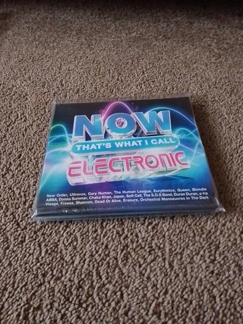 NOW THAT'S WHAT I Call Electronic - Various Artists - 4CD - New & Sealed £6.75 - PicClick UK