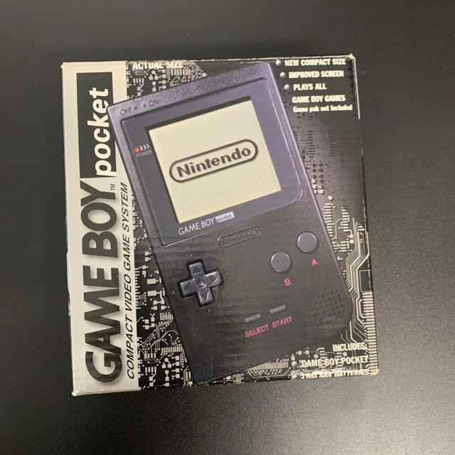 BLACK NINTENDO GAMEBOY Pocket Console, NEVER USED, BOXED. £225.00 ...