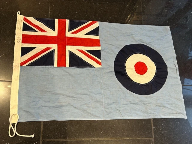 ORIGINAL SMALL WW2 BRITISH Royal Air Force RAF FLAG Battle of Britain ...