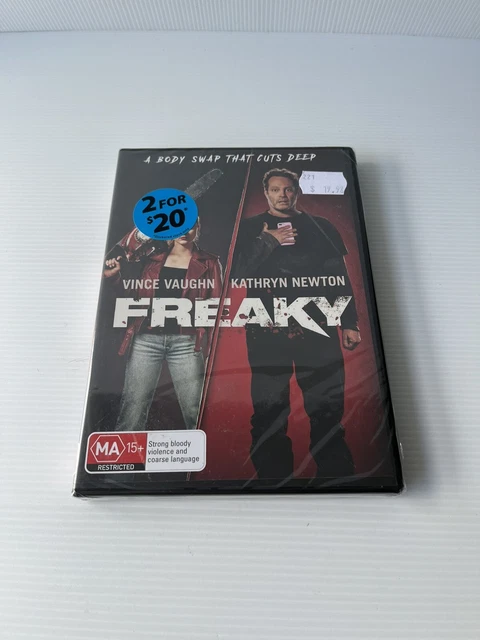 FREAKY (DVD, 2020) Vince Vaughn Comedy Region 4 £8.19 - PicClick UK