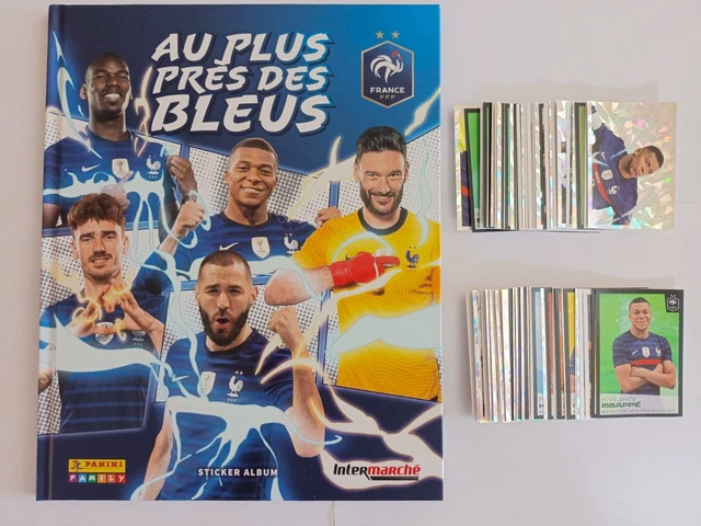 ALBUM PANINI AU Plus Pres Des Bleus 2022 Hardcover + 96 Images Set ...