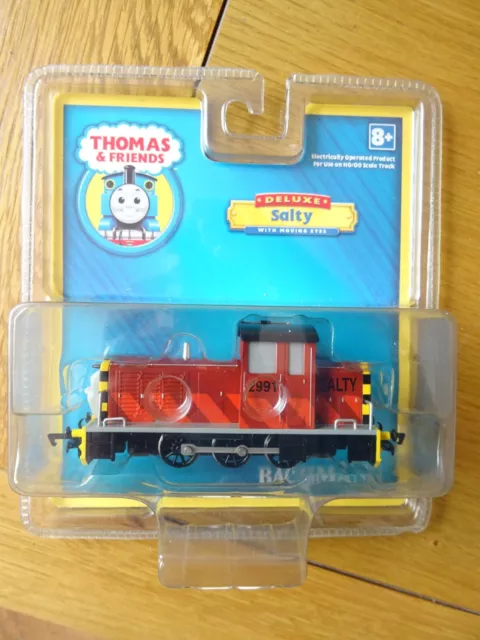 THOMAS & FRIENDS Thomas The Tank Bachmann Deluxe Salty with moving Eyes ...