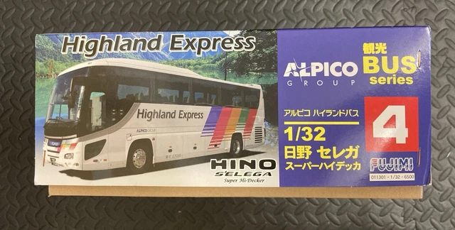 ALPICO GROUP/FUJIMI HIGHLAND Express Bus Series No.4 Model Kit. FACTORY ...