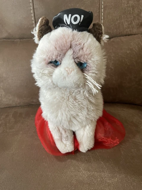 GUND GRUMPY CAT 10 Inch Plush Soft Toy From Gund - Tu-tu Needs A Stitch ...