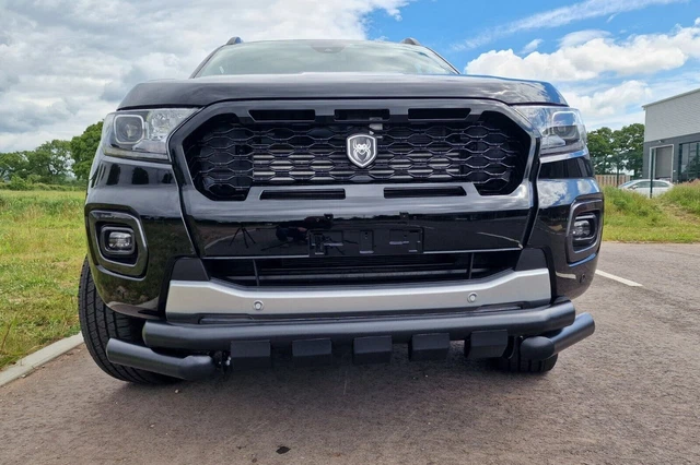 ULTIMATE STEALTH GRIGLIA - Adatta a Ford Ranger T8 Wildtrak 2019+- NERO ...