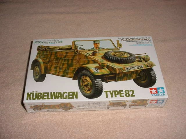 TAMIYA WWII GERMAN Kubelwagen Type 82 ,1/35 , Model Kit # 35213 (NISB ...