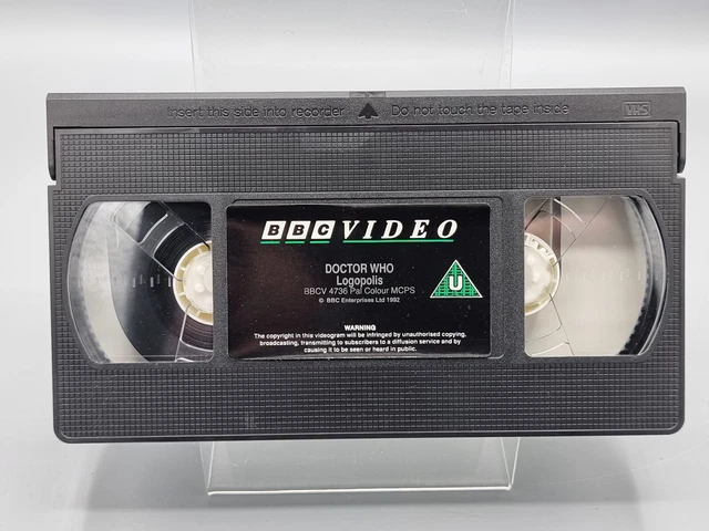 DOCTOR WHO [VHS] - LOGOPOLIS | Vintage collection | BBCV 4736 £5.99 ...