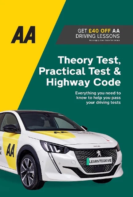 THEORY TEST, PRACTICAL Test & Highway Code: AA Driving Books Paperback ...
