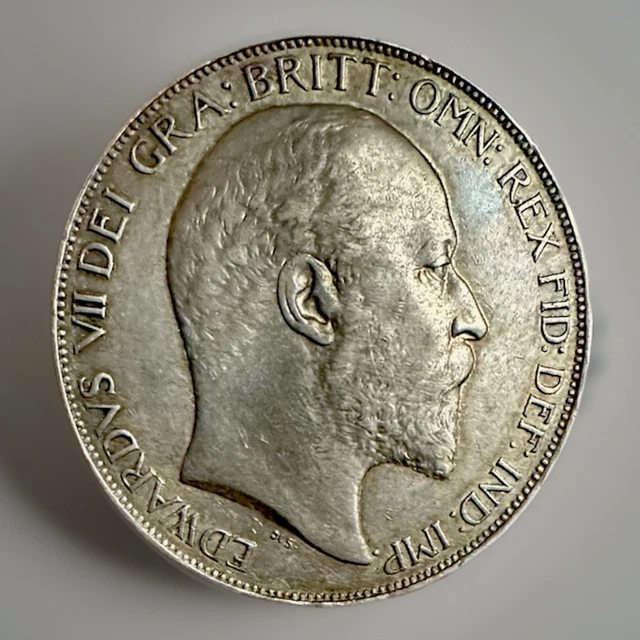 EDWARD 1902 , Silver Crown Grade GEF £75.00 - PicClick UK
