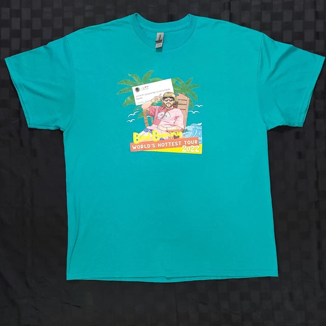 Bad Bunny Worlds Hottest Tour Concert 2022 Size Xl £15 00 Picclick Uk