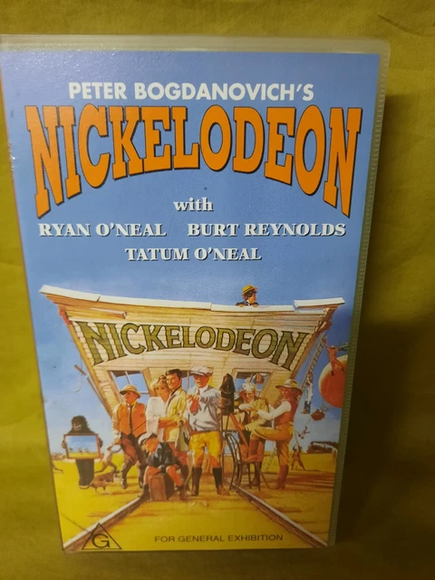 NICKELODEON, VHS MOVIE, small box Burt Reynolds, UGC Video tape $5.00 ...